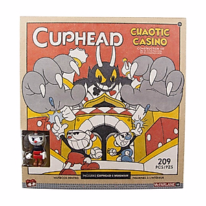 McFarlane Toys Cuphead Chaotic Casino Large Construction Set