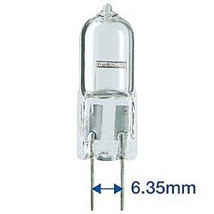 OSRAM SYLVANIA 64638 HLX 100W 24V G6.35 / 2-PIN CLEAR T3 Halogen