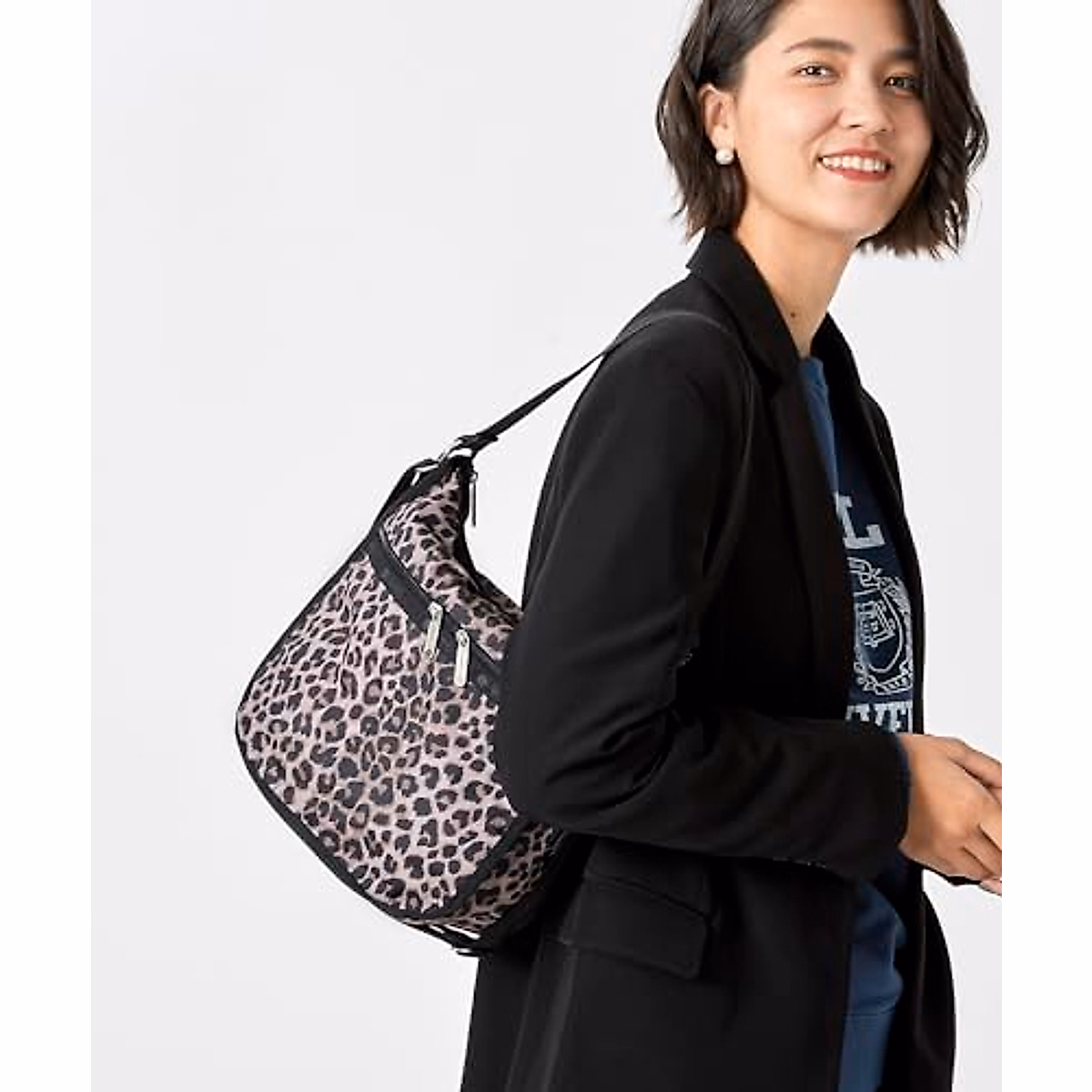 LeSportsac ELIZE HOBO/2764 Women's Shoulder Bag, Tony Leopard