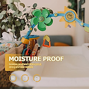 DOITOOL Baby Bedside Hanging Storage Bag: Baby Diaper Caddy Nursery Organizer for Clothing Diapers