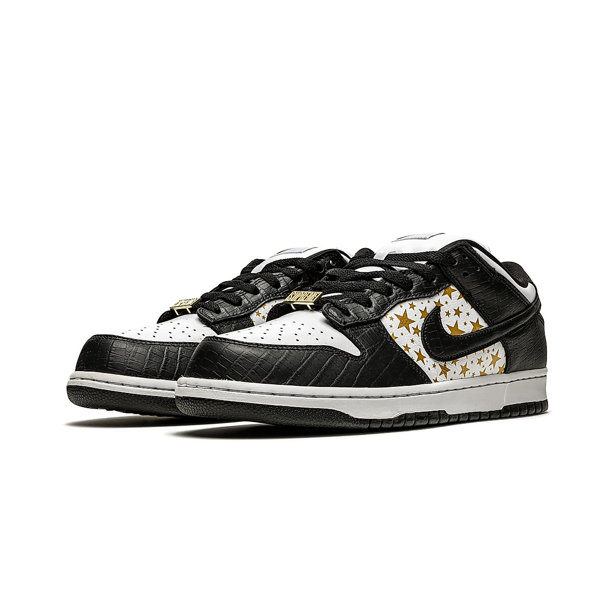 Nike Mens SB Dunk Low DH3228 102 Supreme - Stars - Black - Size 10