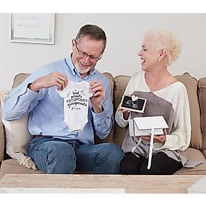 Pregnancy Announcement for Grandparents to be Gift | Promoted to Grandma baby bodysuit | Baby Coming Soon Reveal Idea