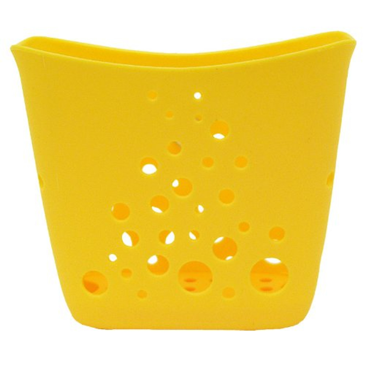 Hutzler Station Sponge Holder, Single, Yellow