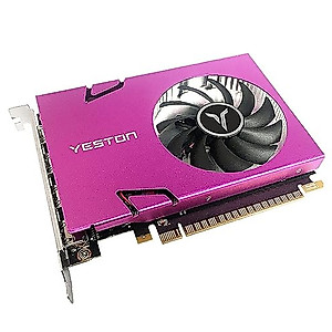 Yeston GT730 4GB 4HDMI Gaming Graphics Cards ,128 bit DDR3 993/1600MHz 4-Screen Graphics Card Support Split Screen 10bit Color Depth HDR with 4 HDMI Ports