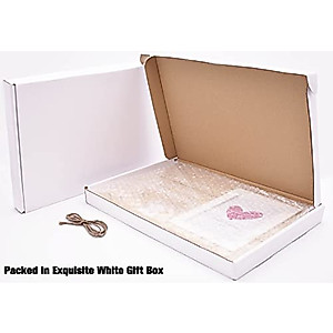 Twin Baby Picture Frame Gift for New Mom Dad Couple - Photo Frame Gift for Dad Mom Of Twins - Born Together Friends Forever - Twins Baby Gift for Mother Father