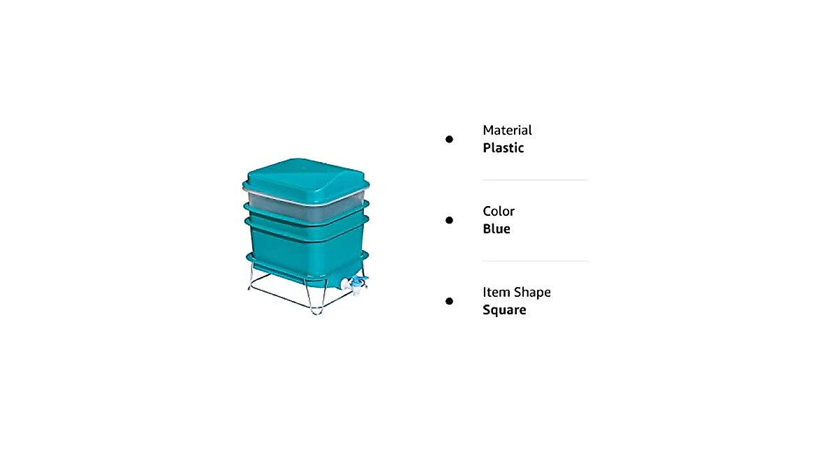 4-Tray Worm Compost Kit for Eco-Friendly Gardening
