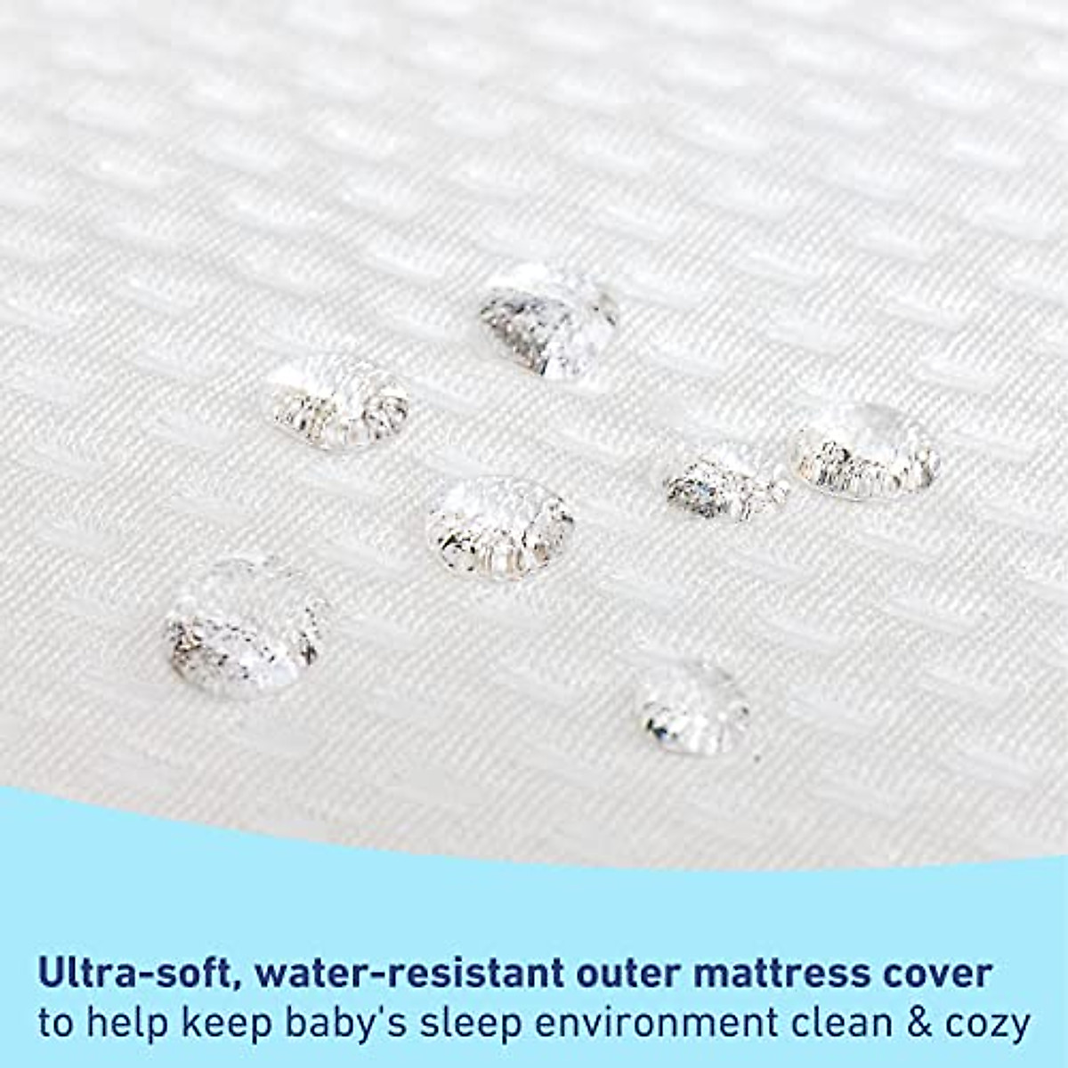 Graco 6-Inch Dual-Comfort 2-Sided Premium Foam Crib & Toddler Mattress – GREENGUARD Gold and CertiPUR-US Certified, 100% Machine Washable, Breathable, Water-Resistant Cover, Dual-Sided