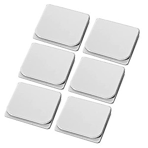 Shower Curtain Clips 6pcs Shower Curtain Fixing Clip White Shower Curtains White Drapes White Shower Curtain Rod Bathtub Insert Shower Guards to Keep Water in Shower Windproof