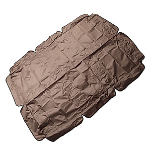 Swing Canopy Top Replacement with Premium 420D Silver Coated Oxford Fabric for Outdoor Garden, Waterproof Swing Chair Canopy for Yearround Use (Pssoppykpec1td7z-14)