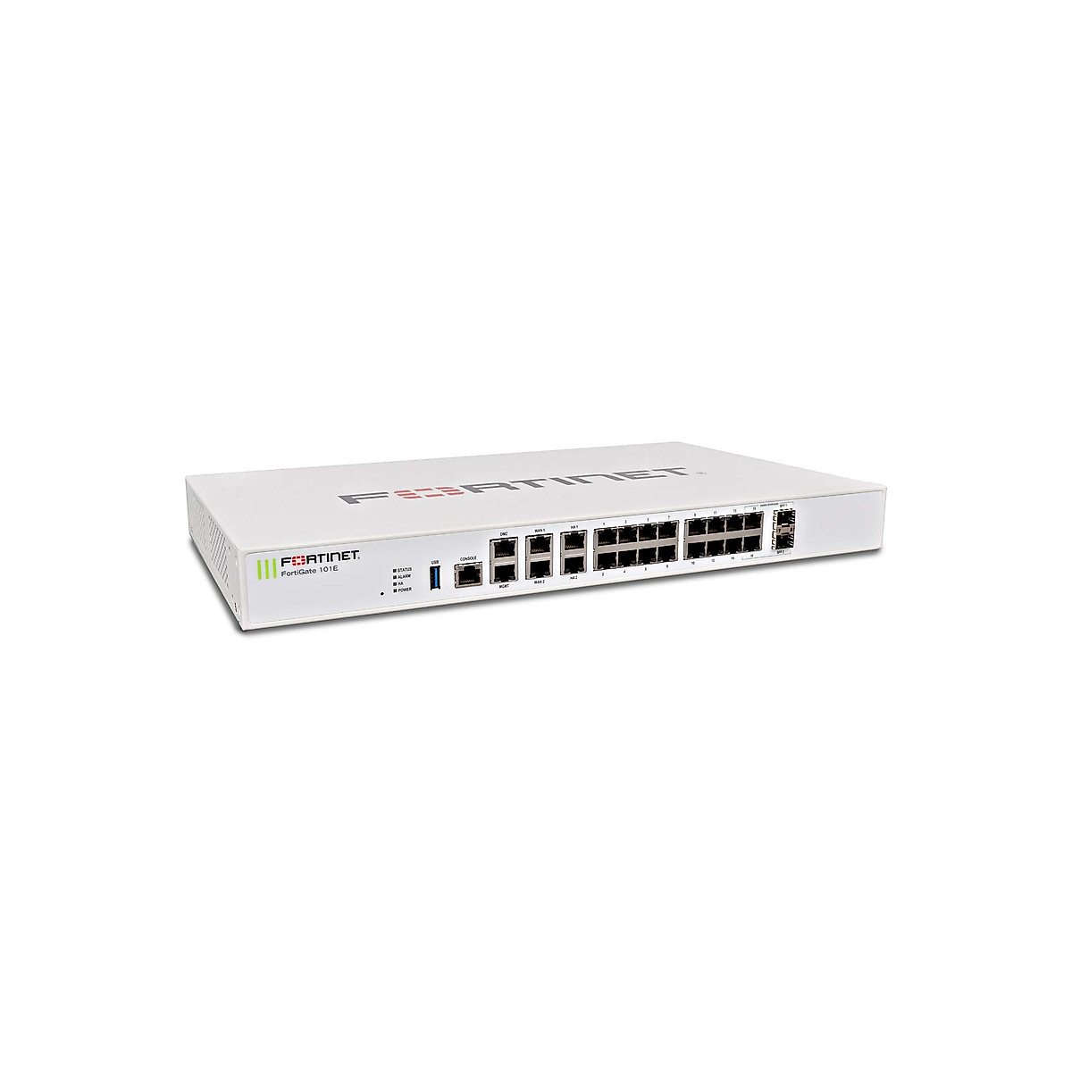 Fortinet FortiGate-101E Hardware plus 1 Year 24x7 FortiCare and FortiGuard Unified (UTM) Protection FG-101E-BDL-950-12