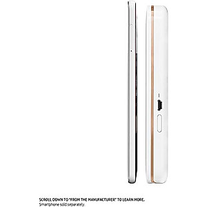 HP Sprocket Plus Instant Color Photo Printer, Print 30% Larger Photos on 2.3x3.4 Sticky-Backed Paper – White (2FR85A)