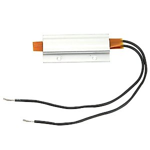 PTC Heating Element Thermostat Heater Plate 60×28×7mm Aluminum PTC Heating Plate Heater Circuit Insulation PTC Air Heater Miniature Heating(12V/60℃)