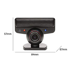 YOEDAF Eye Camera Professional Durable Accessories Zoom Lens Gaming with Microphone Move Motion Sensor gh Definition Voice Commands Portable