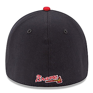 New Era MLB 2-Tone Team Classic 39THIRTY Stretch Flex Fit Hat Cap (as1, Alpha, s, m, Atlanta Braves)