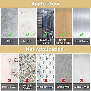 Meibeidor Shower Caddy Shelf Rack 3-Pack,No Drilling Adhesive Shower Shelves Inside Shower, Stainless Steel Shower Storage Accessories with 4 Hooks& Soap Holder, Wall Mount Organizer Black