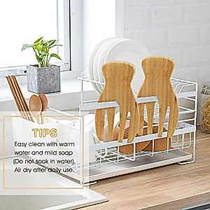 Salad Servers Bamboo Serving Tosser Server Claws Wooden Server Claws Stylish Design Best for Serving Salad, Pasta, Fruit On Your Kitchen Counter Pack of 2