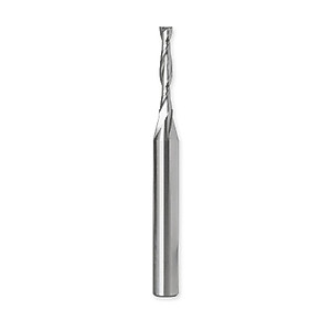 ROUTYBITS - 1/8 Diameter, Up Cut Bit, 1/4 in Dia Shank, 3/4 inch Cut Length, Solid Carbide, Spiral Endmill, CNC Router Bits