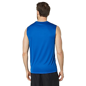 Reebok Men's Standard Workout Ready Sleeveless Tee, Vector Blue, X-Large