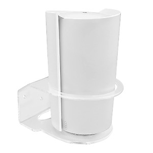 HOLACA Wall Mount Holder for TP-Link Deco X90 WiFi 6 Mesh WiFi(AX6600) Compatible Linksys 6E,Simple and Sturdy Acrylic Wall Mount Holder Stand Bracket (2Pack)