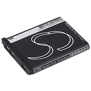 Enyuly 660mAh Replacement Battery for Rollei Powerflex 460 Flexline 202 in Compactline CL-103 FL-140 Compactline CL320 XS-8 Sports Flexline 140 in Flexline 140 Compactline 350 CL-202 DS5370 (3.7V)