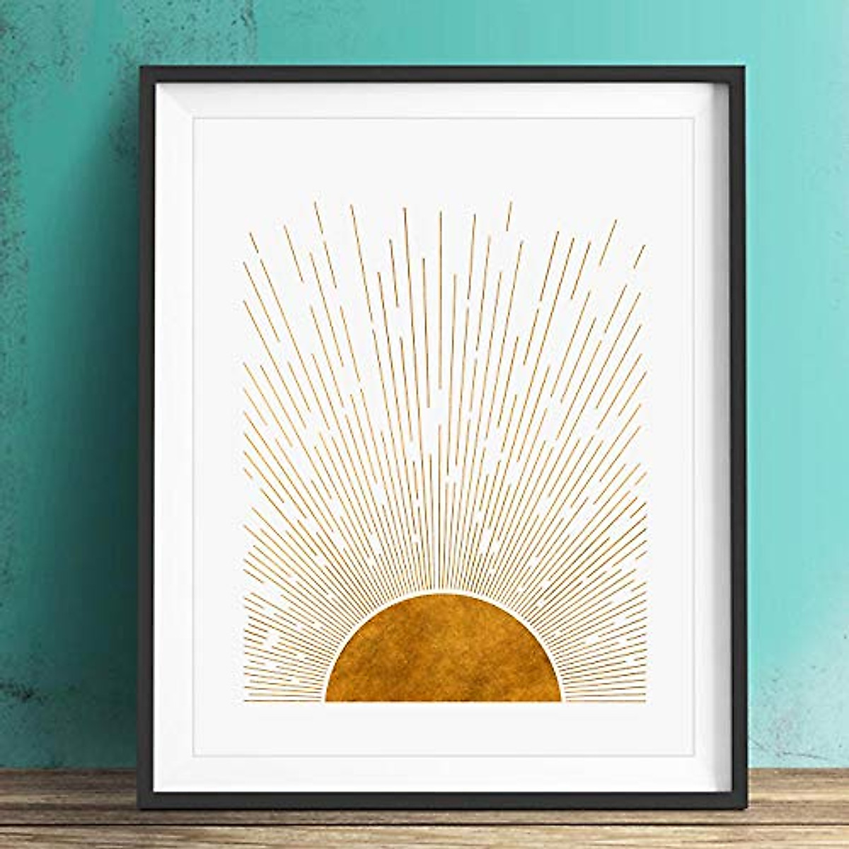 Sun Rise Art, You Are My Sunshine, Kid Room Wall Decor, Boho Sun Wall Art, Minimalist Art, Boho Art Print, Modern Art, Sun Print, Set of 2 Prints - No Frame (8X10 INCH)
