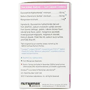 Nutramax Cosequin Joint Health Supplement for Cats - With Glucosamine and Chondroitin, 2 Pack, 160 Total Capsules