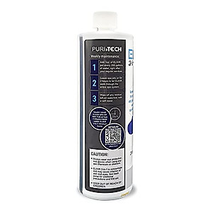 Puri Tech Spa Elixir 3-in-1 Weekly Care 4 Pack Cleaner Conditioner Clarifier Removes Gunk from Walls and Pipes in Spas and Hot Tubs 32oz