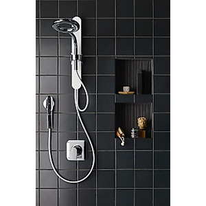Moen N207C0CH Spa Shower including Rainshower, Handshower and Magnetic Dock, Chrome/White