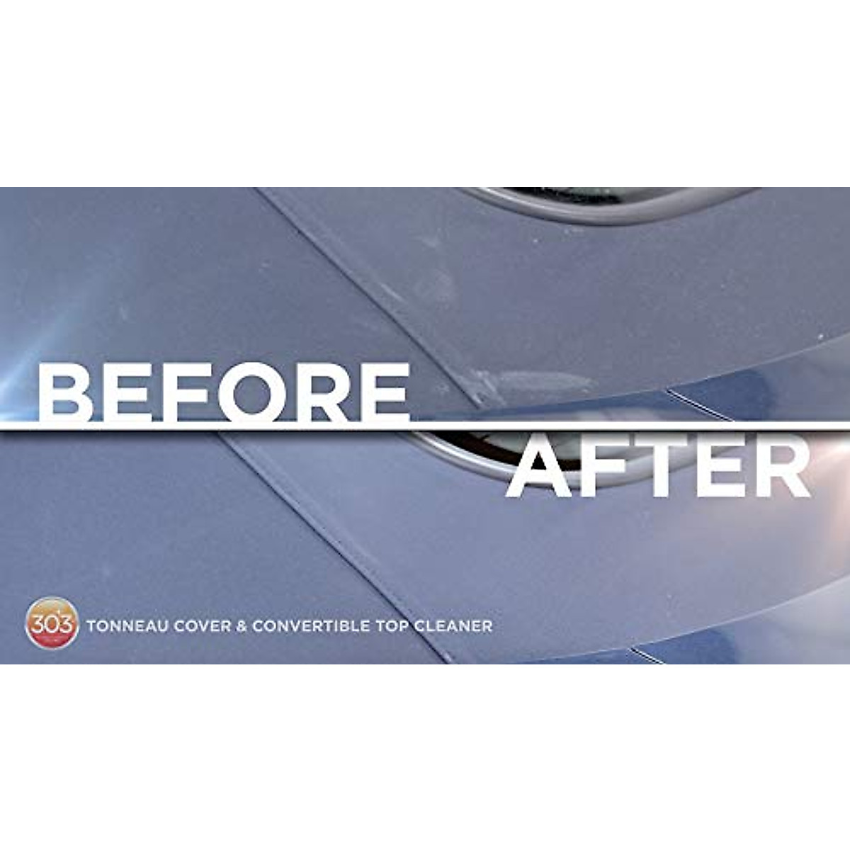 303 Tonneau Cover and Convertible Top Cleaner - Vinyl and Fabric Top Cleaner - Ultimate Cleaning Power - Helps Remove Tough Stains - Rinses Residue Free - 16 fl. oz. (30571CSR) Packaging May Vary