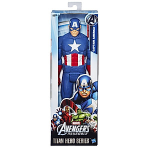 Marvel Avengers Titan Hero Series Captain America Action Figure