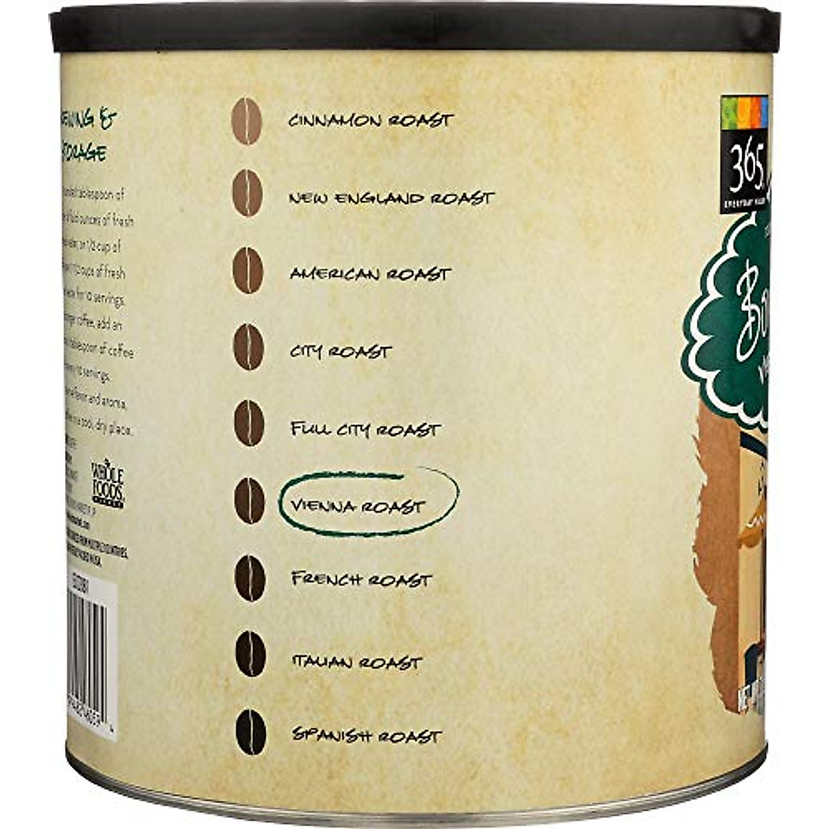 365 by Whole Foods Market, Coffee Bon Vivant Vienna Roast, 28.5 Ounce