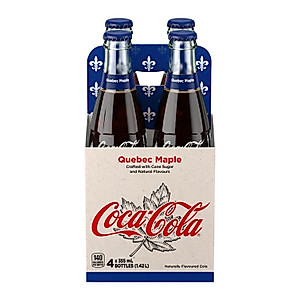 Coca-Cola, Quebec Maple Flavoured 4x355mL 4 Pack (Imported From Canada) 48 Fl Oz