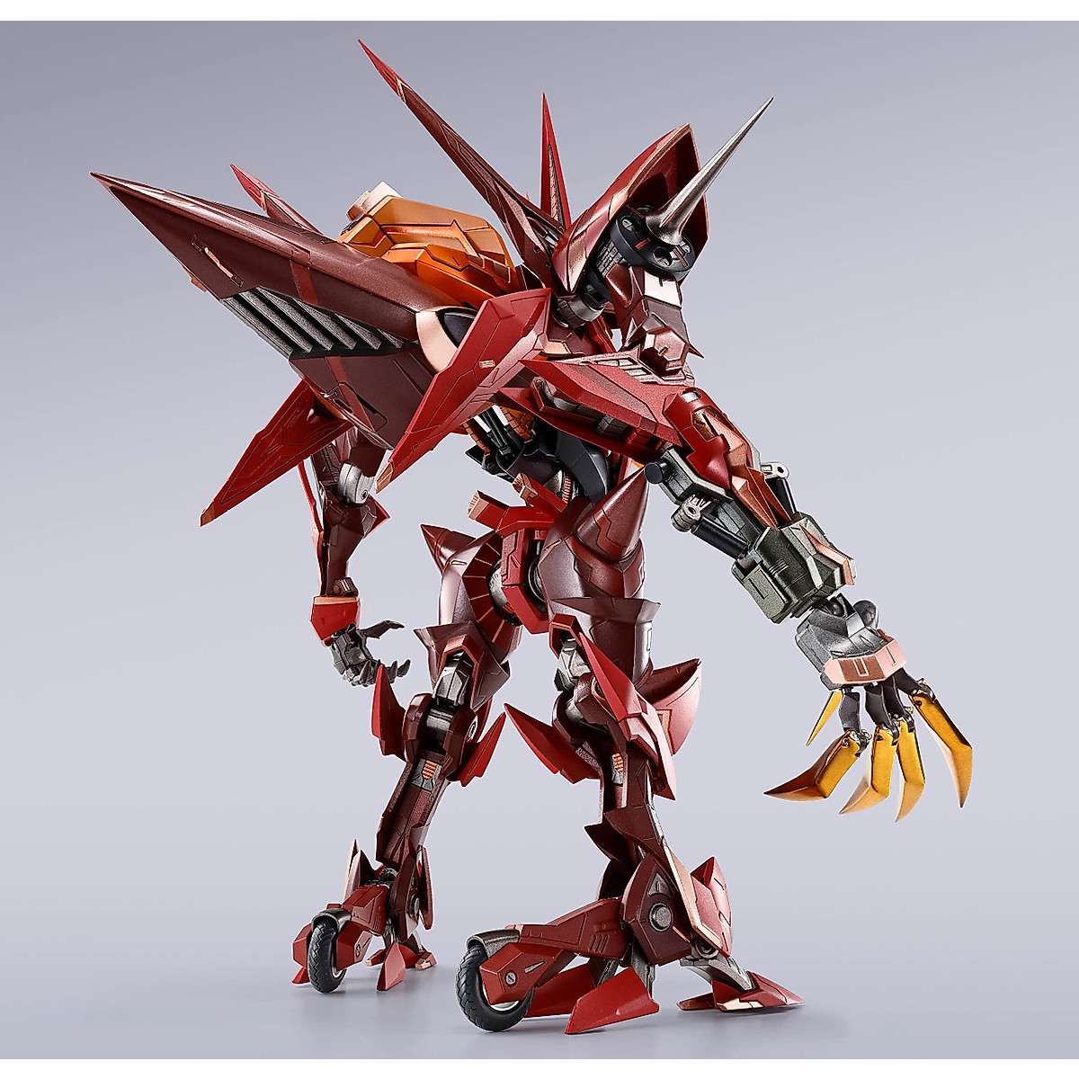 TAMASHII NATIONS - Code Geass: Lelouch of The Rebellion - R2 Seiten - Guren Type-08 Elements, Bandai Spirits Metal Build Dragon Scale Collectible