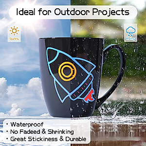 Lya Vinyl 80 Self Adhesive Vinyl, 40 Matte & 40 Glossy Color Permanent Vinyl Sheets for Cricut and Silhouette, Party Decoration, Sticker, Craft Cutter, Car Decal