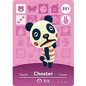 Chester - Nintendo Animal Crossing Happy Home Designer Amiibo Card - 251