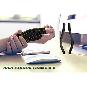 THX4COPPER Reversible Thumb&Wrist Stabilizer Splint for BlackBerry Thumb,Trigger Finger, Pain Relief, Arthritis,Tendonitis, Sprained, Carpal Tunnel, Stable, Lightweight, Breathable