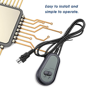 Alvinlite 2 Button 5 Pins Hand Controller, Multiple Uses 2 Button 5 Pins Plug Connector Recliner Hand Control, Remote Replacement Part for Lift Chairs Electric Recliner