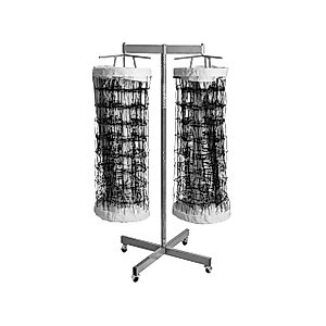 Tandem Sport Volleyball Double Net Storage Rack - Holds 2 Standard Nets - Volleyball Equipment Storage - Volleyball Net Rack