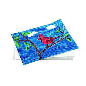 Colorations Art Paper, 9" x 12" Painting & Craft Paper, Finger Paints, Watercolor, Tempera, Drawing, Art Room & Homeschool Crafts 100 sheets