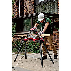 TOMAX Miter Saw Stand Quick Attach Tool Mounting Lightweight Portable