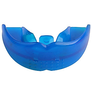 Professional Kids Dental Guard Braces Mouthguard Night Mouth Guard Case Children Anti Grinding, Relief Bruxism, Whitening Tray for Upper and Lower Teeth Protection (Blue soft stage1)