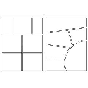 Blank Comic Book (with bonus stencil and blank cover!)