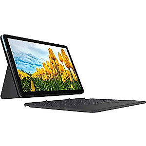 Newest Lenovo Chromebook Duet 10.1" Tablet Laptop for Business and Student, 8-core MediaTek Helio P60T, 4GB RAM 128GB Storage, Keyboard, ARM G72 MP3 Chrome OS w/GM 7 in 1 Accessories
