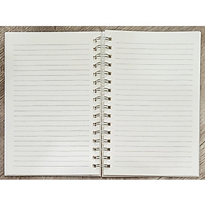 Rae Dunn Large Letter Travel. Spiral Notebook (160 lined pages)