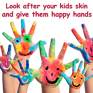 Bamboo Baby Mittens for Eczema, 0-6 Months, Baby Gloves for Dry Skin, Overnight Moisturizing Gloves, 3 Pairs