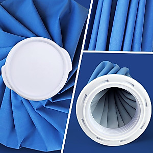 Ice Bag 9 inches- Convenient and Reusable Ice Bag for Injuries, Muscle Aches, Scrapes, or Strains – Easy to Use Ice Bag for Knees – Durable and Reliable Cold Packs