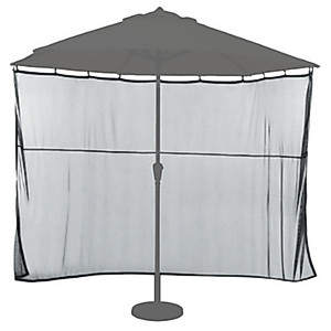 Classic Accessories Water-Resistant 68 Inch Universal Patio Umbrella Shade Screen, Patio Furniture Covers