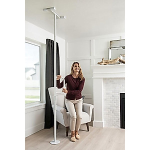 Able Life Universal Floor to Ceiling Grab Bar, Adjustable Floor to Ceiling Safety Pole with Security Support Handle for Fall Prevention, Tension Mounted Transfer Pole for Adults, Seniors, and Elderly
