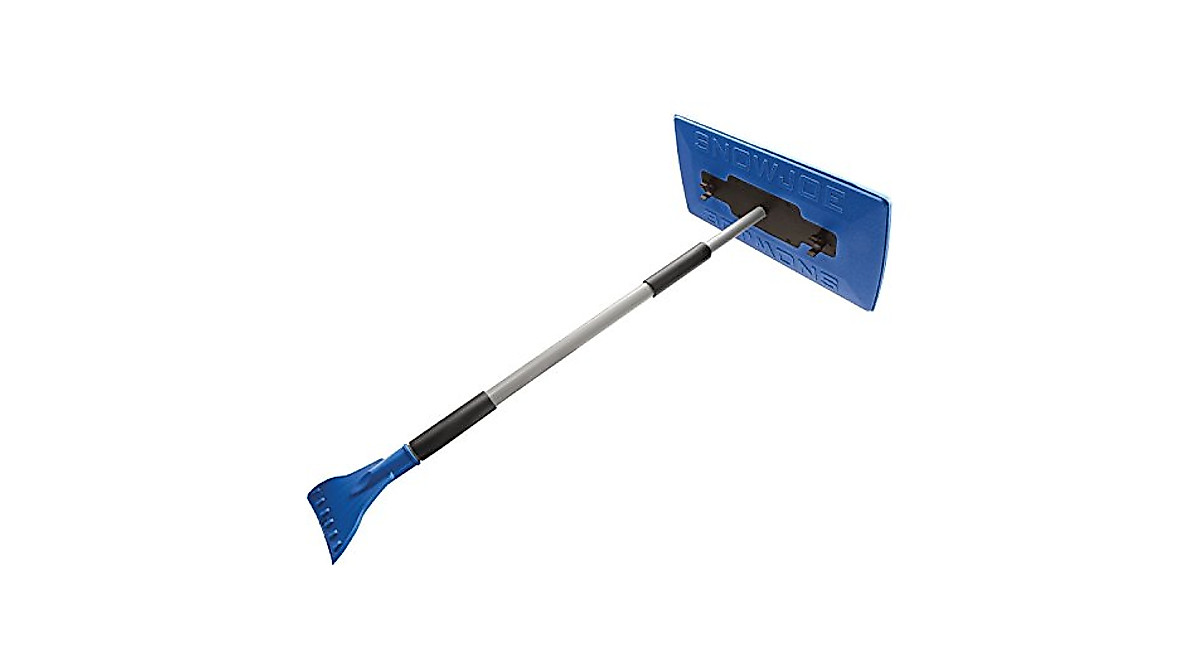 Snow Joe 2-In-1 Jumbo Snow Broom & Ice Scraper