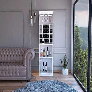 Bar Cabinet Modoc,Living Room -White